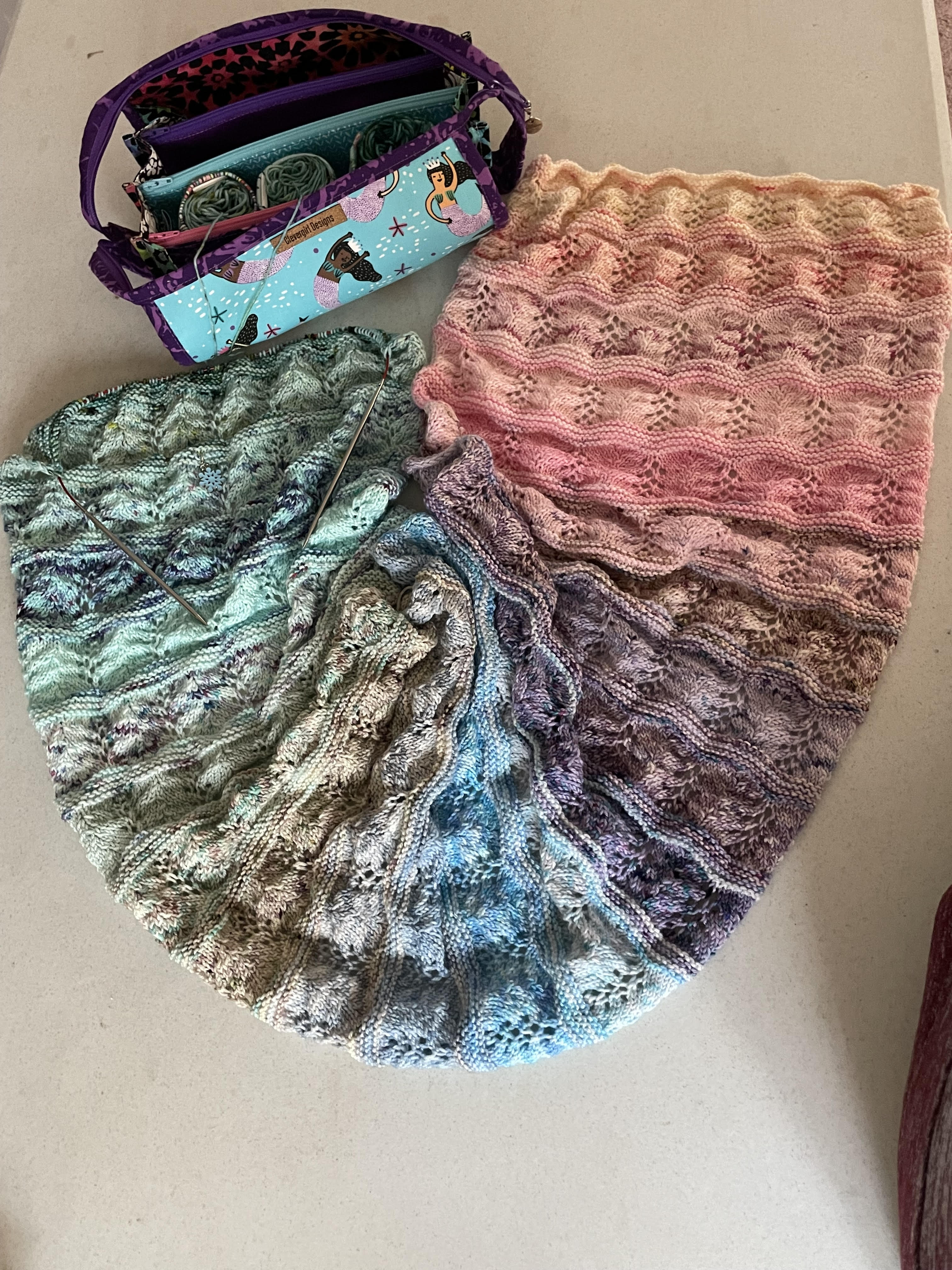 The Carolyn Wrap – My Time Stitching